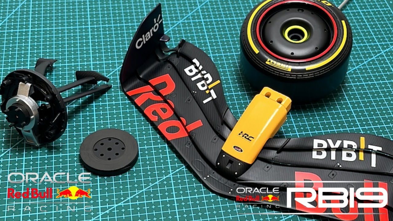 DeAgostini RB19 Build Stages 3-5 - Max Verstappen's 2023 Red Bull F1 ...