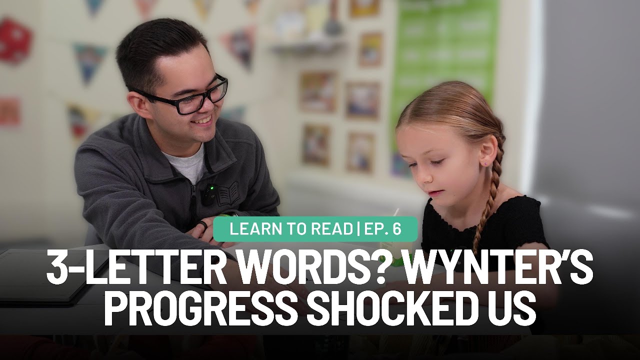 3-Letter Words? Wynter's Progress Will AMAZE You! | Learn to Read with ...