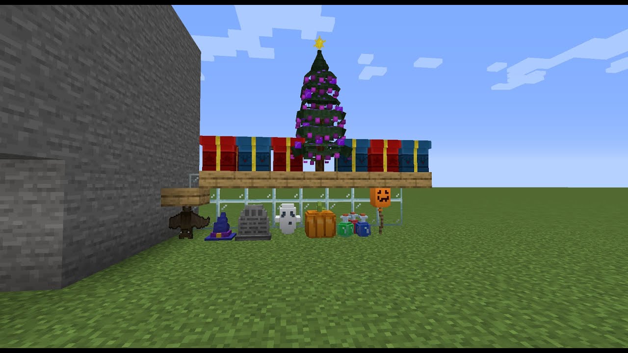 Macaw's Holidays - Minecraft Mod Review 1! - YouTube