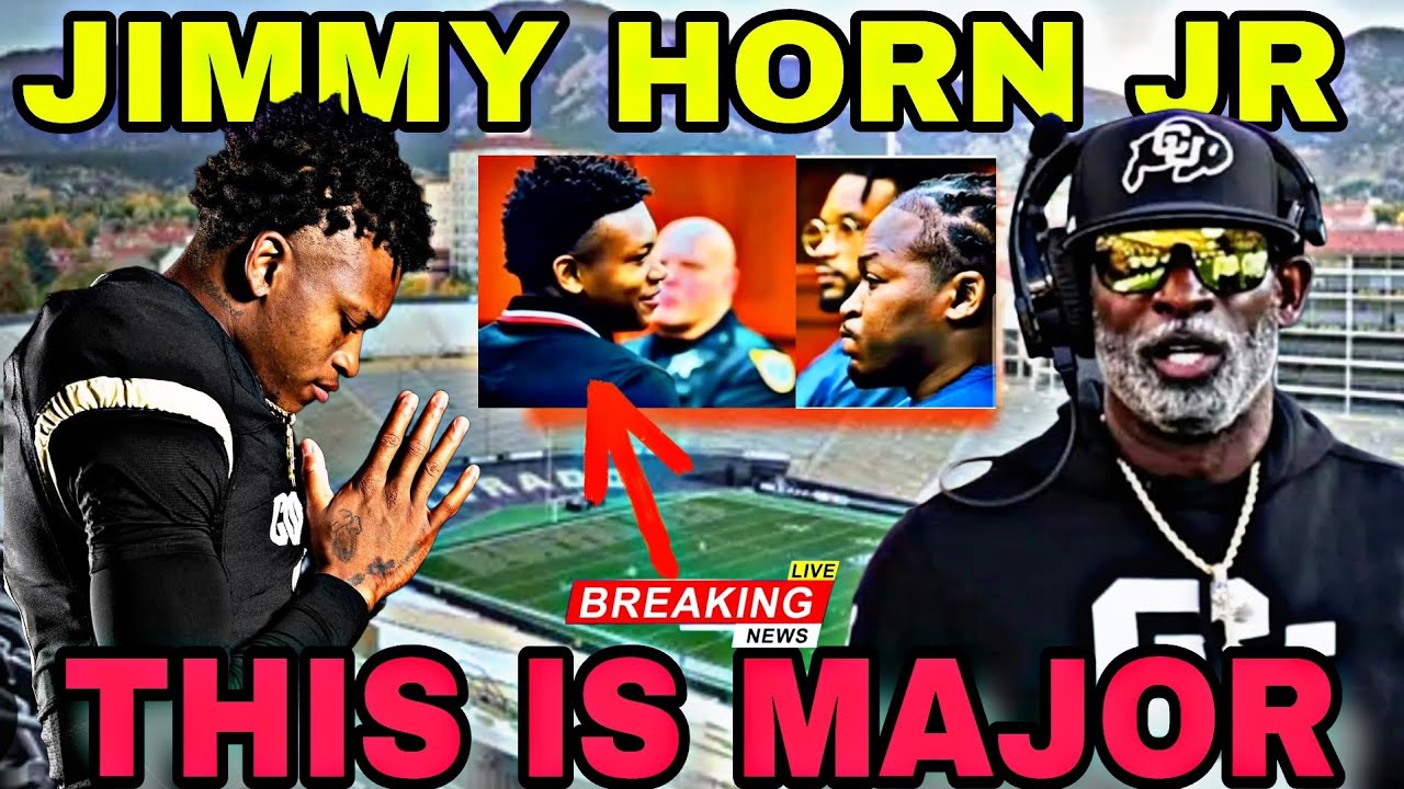 🚨Colorado WR Jimmy Horn Jr.'s EMOTIONAL PLEA FOR LENIENCY at Father's ...