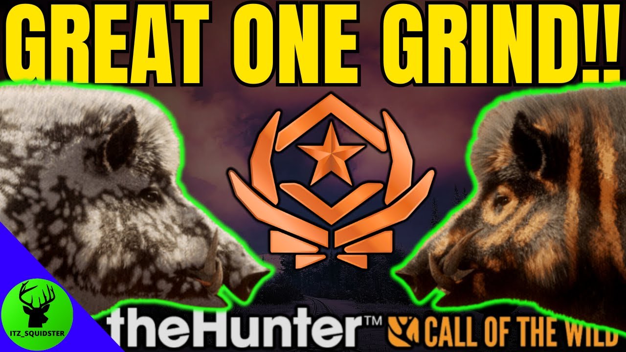 And So It Begins...STARTING The WILD BOAR GREAT ONE GRIND!!! - Call of ...