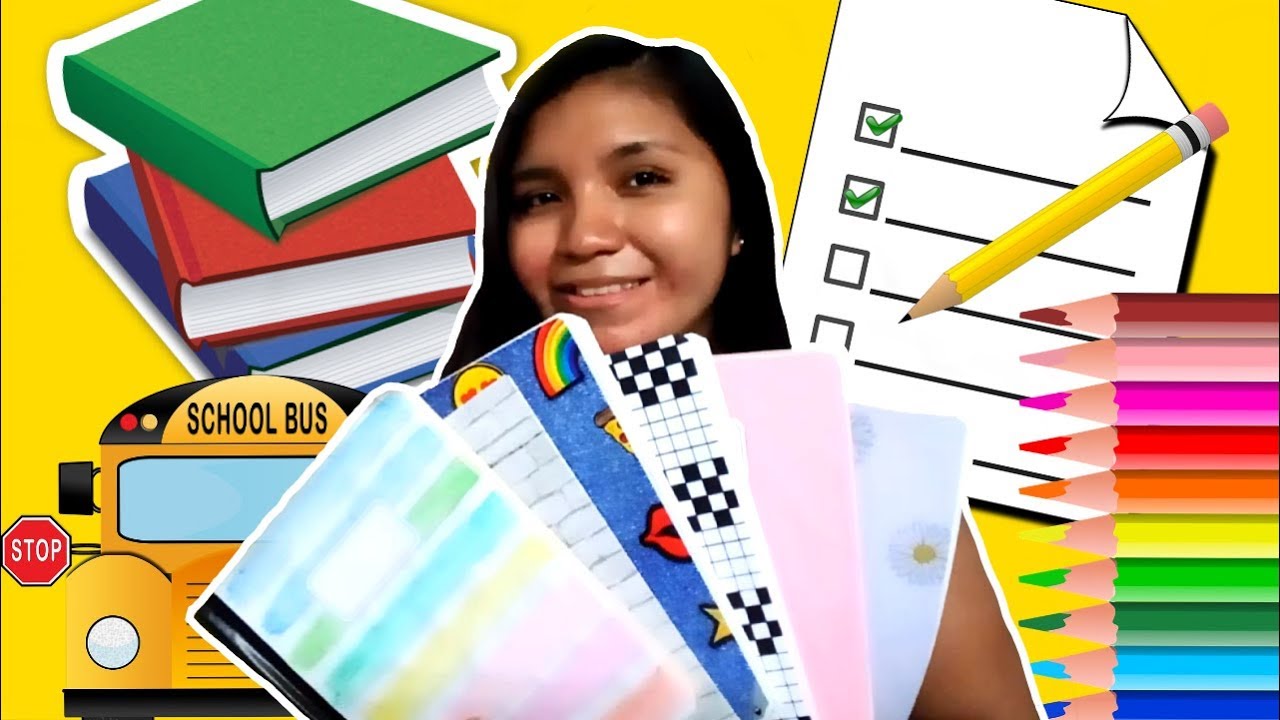 DIY Decora Tus Libretas | Back To School 2019 - YouTube