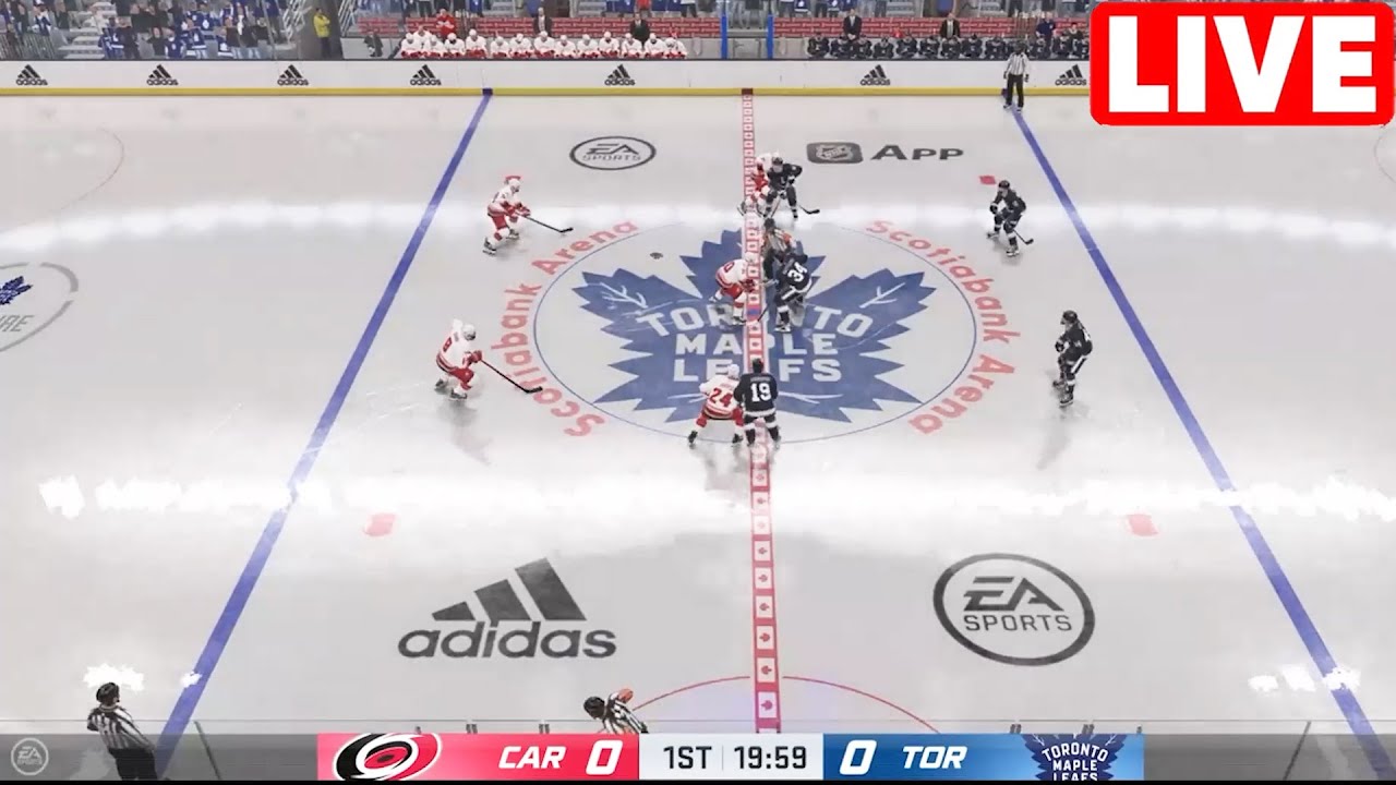 NHL LIVE - Toronto Maple Leafs vs Carolina Hurricanes - 30th Dec 2023 ...