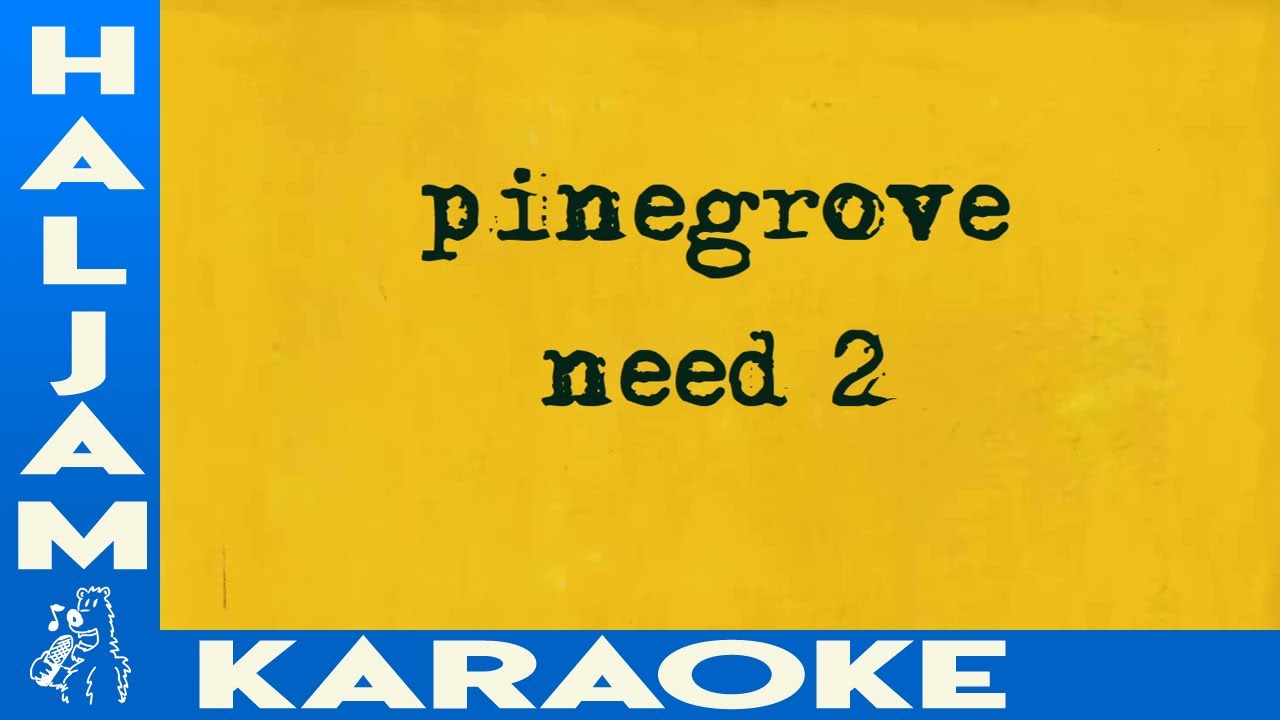 Pinegrove - Need 2 (karaoke) - YouTube