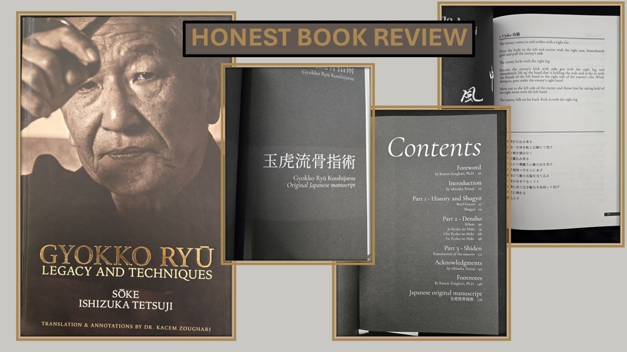 Gyokko Ryu Legacy and Techniques Book Review - YouTube