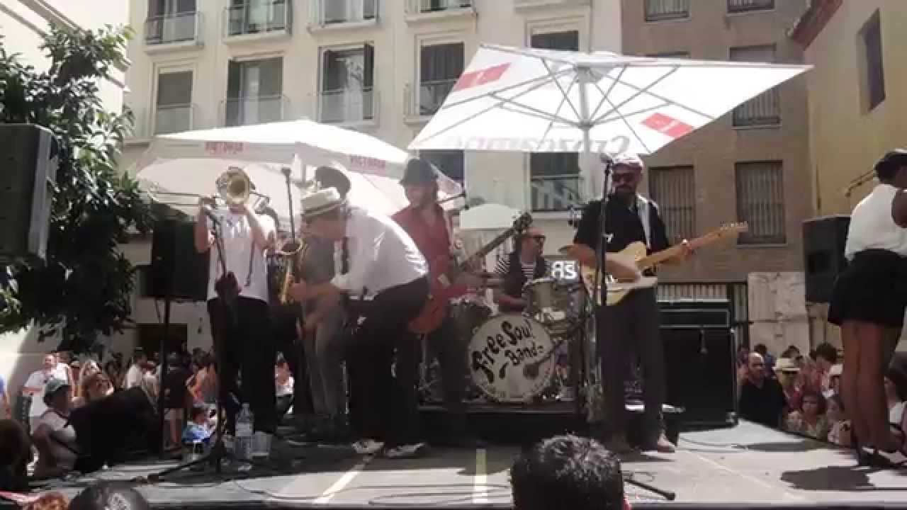 Feria De Malaga 2015: Free Soul Band - Satisfaction 2015 - YouTube