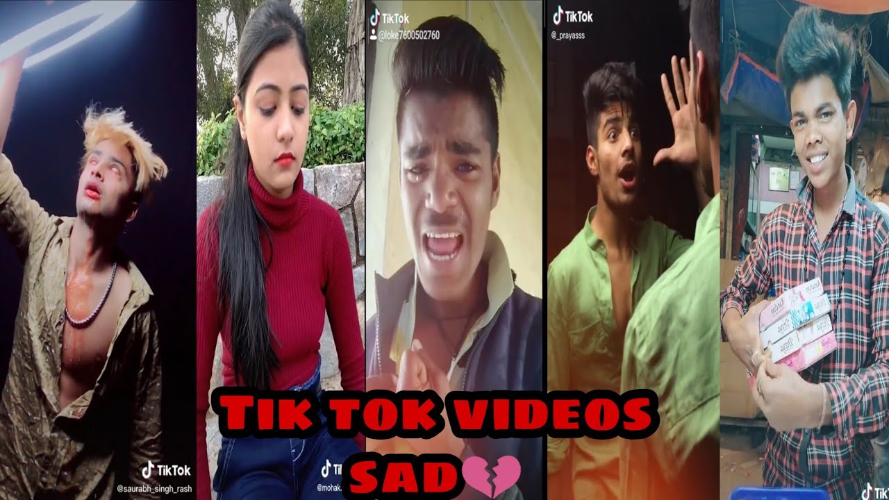 Tik tok sad 💔videos 💔😭😭😭😭😭 भाईयों मेंरी एक विडियो वायरल कर दो प्लीज ...