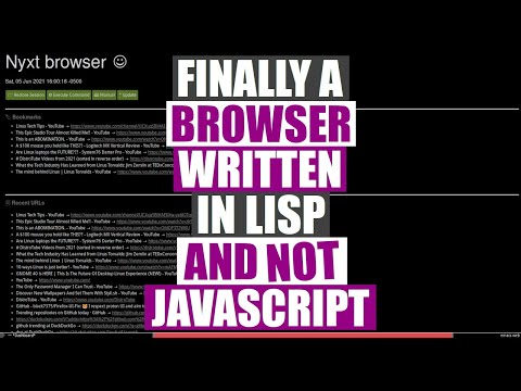 Nyxt ist der am besten anpassbare Webbrowser aller Zeiten.