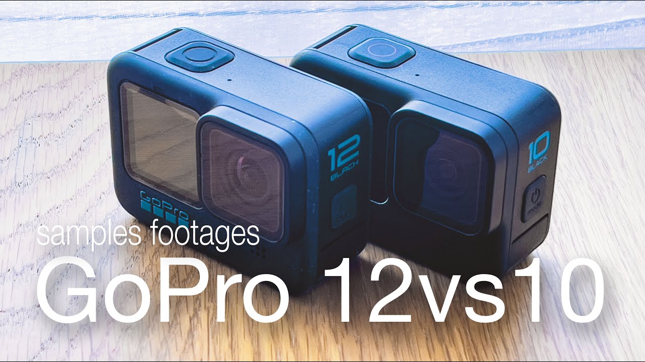 GoPro 12 vs 10, footage comparison - YouTube