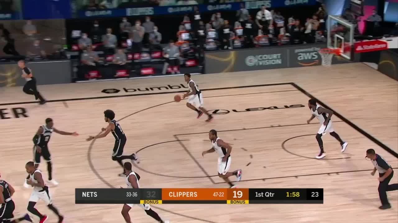 1st Quarter, One Box Video: LA Clippers vs. Brooklyn Nets - YouTube