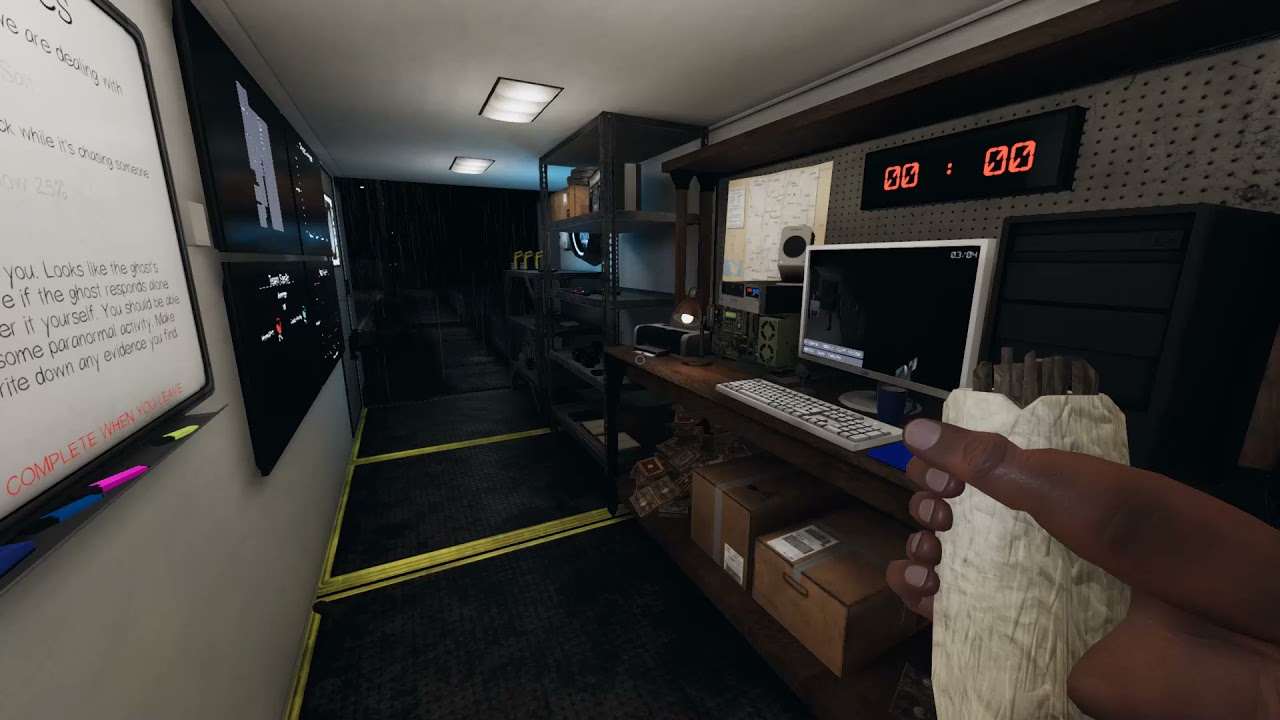 Phasmophobia Question: Can you smudge in the van/truck for the ...