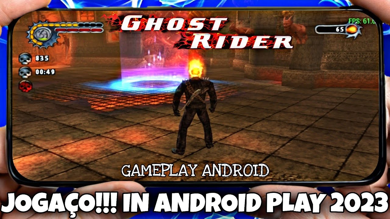 JOGAÇO!!! GHOST RIDER PSP/PPSSPP ANDROID GAMEPLAY 2023 60FPS FULL GAME ...