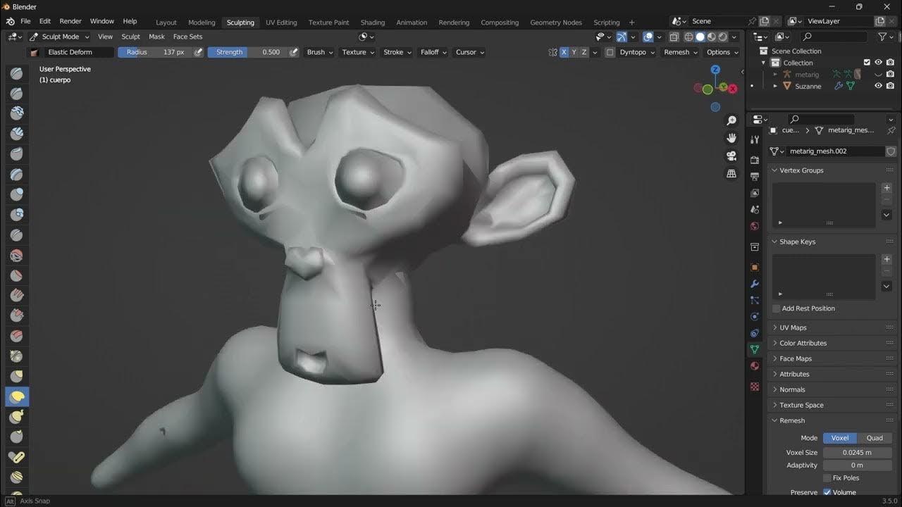 Tutorial de Blender: Modelado y rigging de personajes con Rigify y Skinify desde cero - YouTube