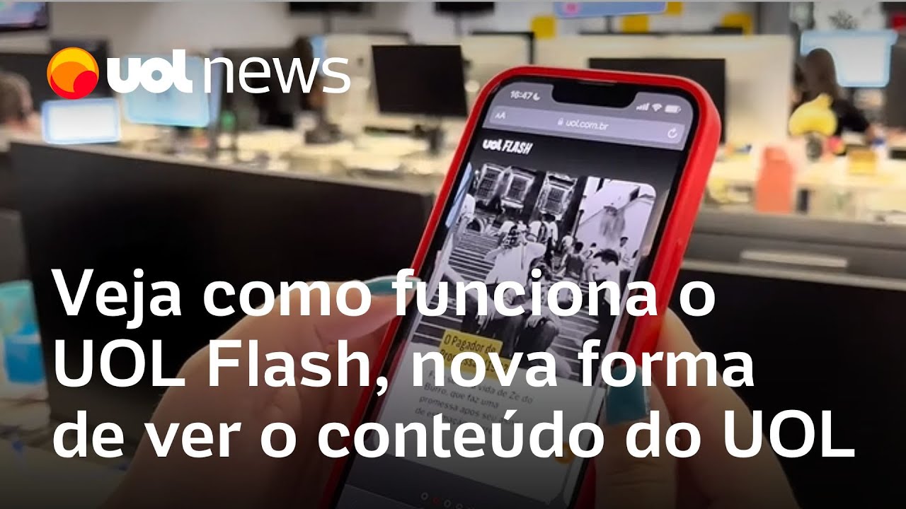 UOL Flash: Acesse de forma rápida e fácil conteúdo de notícias ...