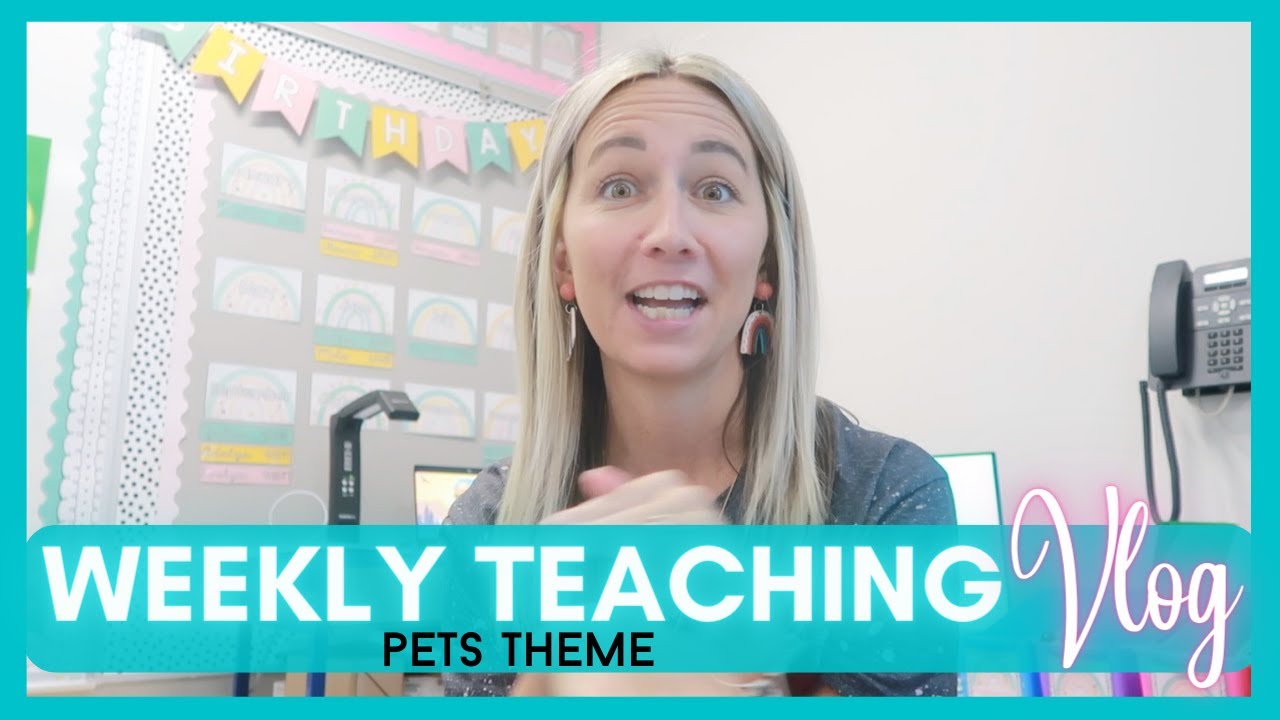 Pre K Teacher Weekly Vlog Pets Theme YouTube pre-k-teacher-weekly-vlog-pets-theme-youtube