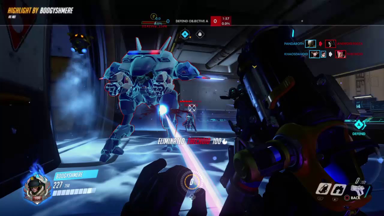 Triple Blizzard Mei Vs Zarya,DVA,Ana - YouTube