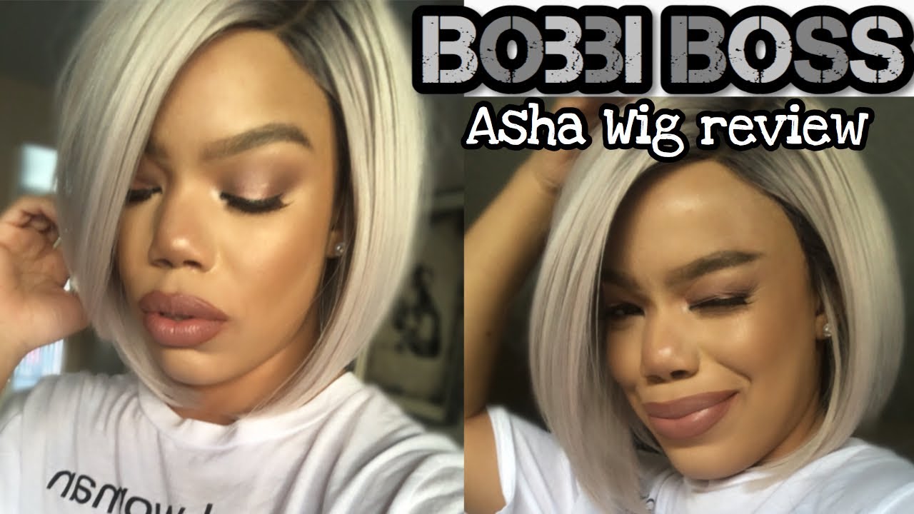 Bobbi Boss Wig | ASHA | Platinum Affordable wig review - YouTube