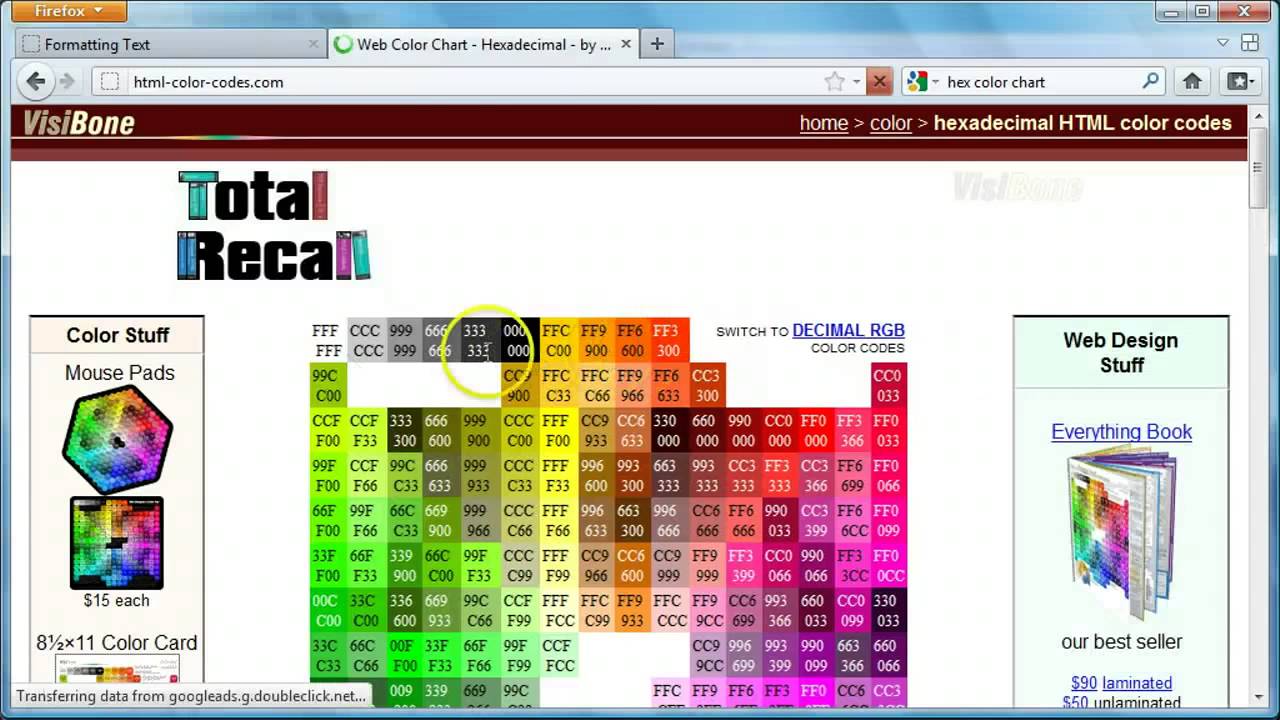 Html Tutorial 3 Text Formatting And Color Youtube 2674