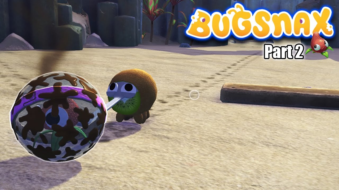 Strawberry Bug in a Stinky Chocolate Ball Gets Pushed by Kiwi | Bugsnax ...