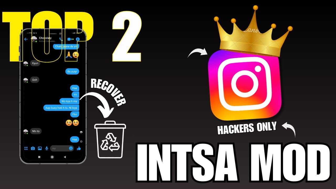 Top 2 Instagram Mods to Recover Deleted Messages 🔥 | H@ckers Only ...