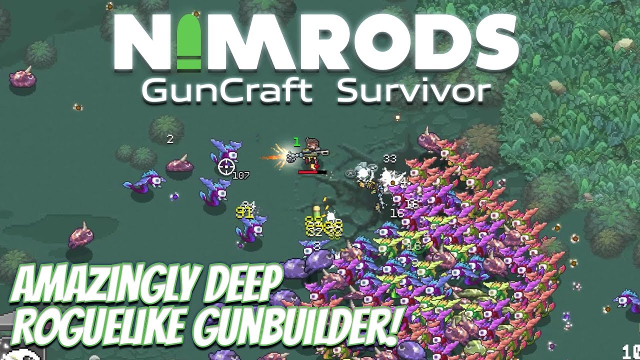 First Look - Nimrods Guncraft Survivor - Amazingly Deep Roguelike Gunbuilder! - YouTube