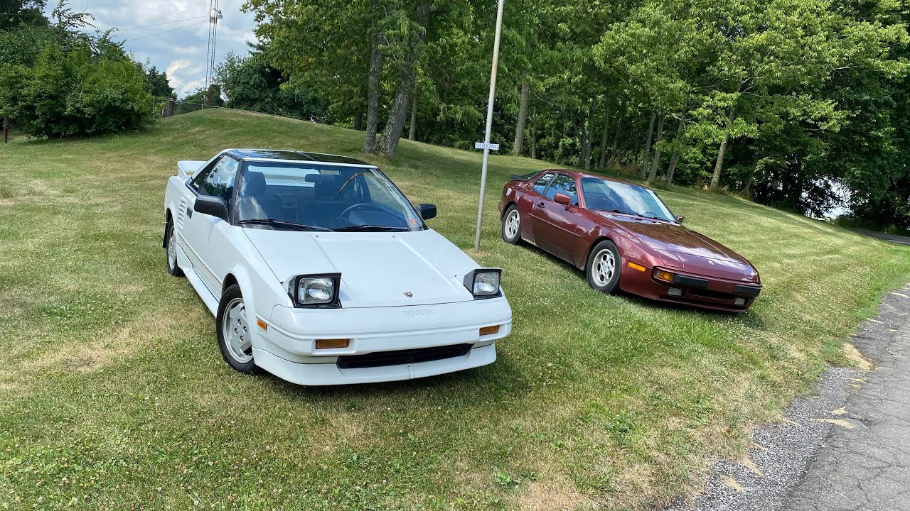 He's Back!!! (Porsche 944 and Toyota MR2 Hit Some Twisty Roads) - YouTube
