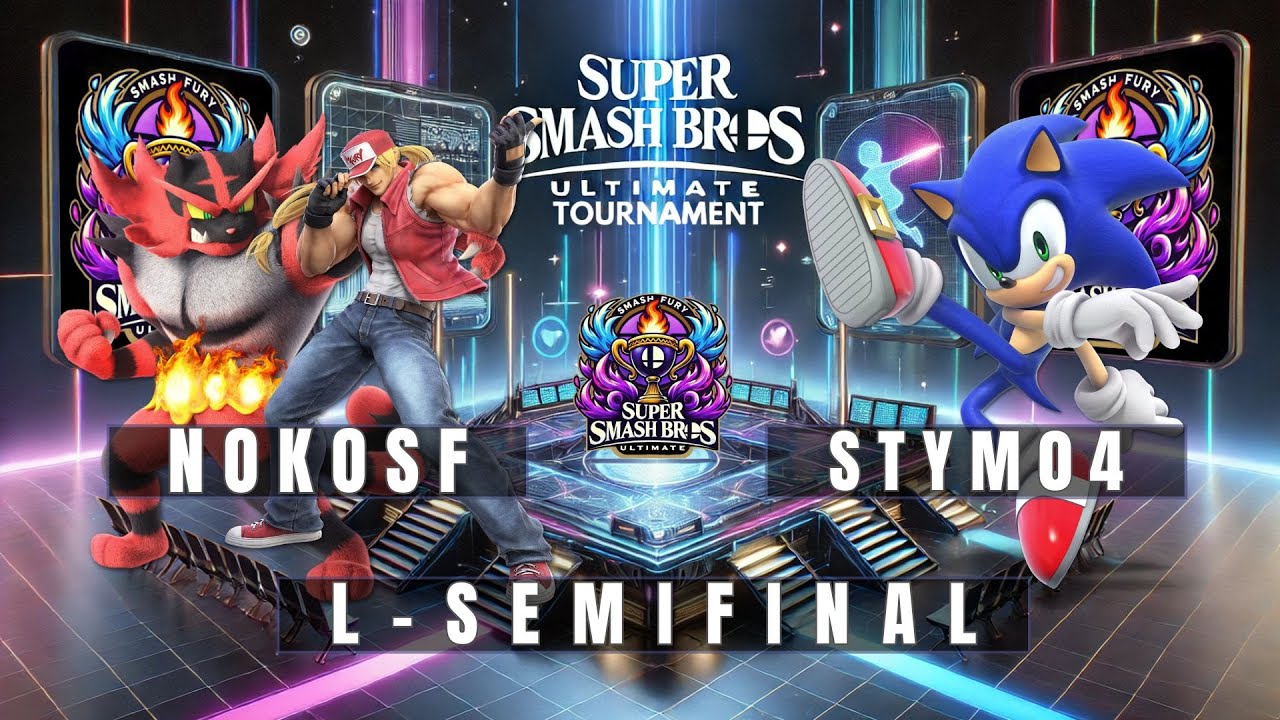 Smash Fury II | Losers Semi-Final | Stym04 (Sonic) vs NokoSF ...