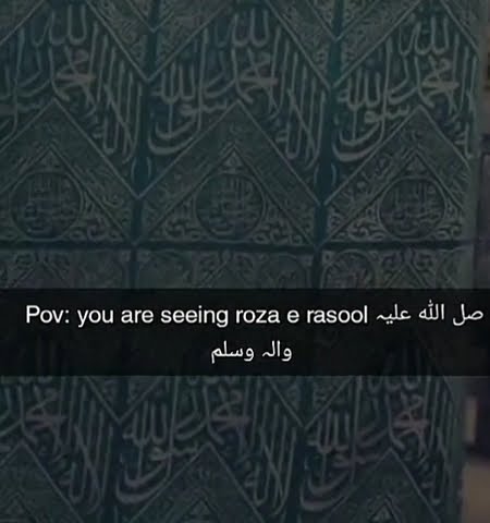 Hazrat Muhammad SAW ke roza mobarak #viral #muhammadﷺ #shorts - YouTube