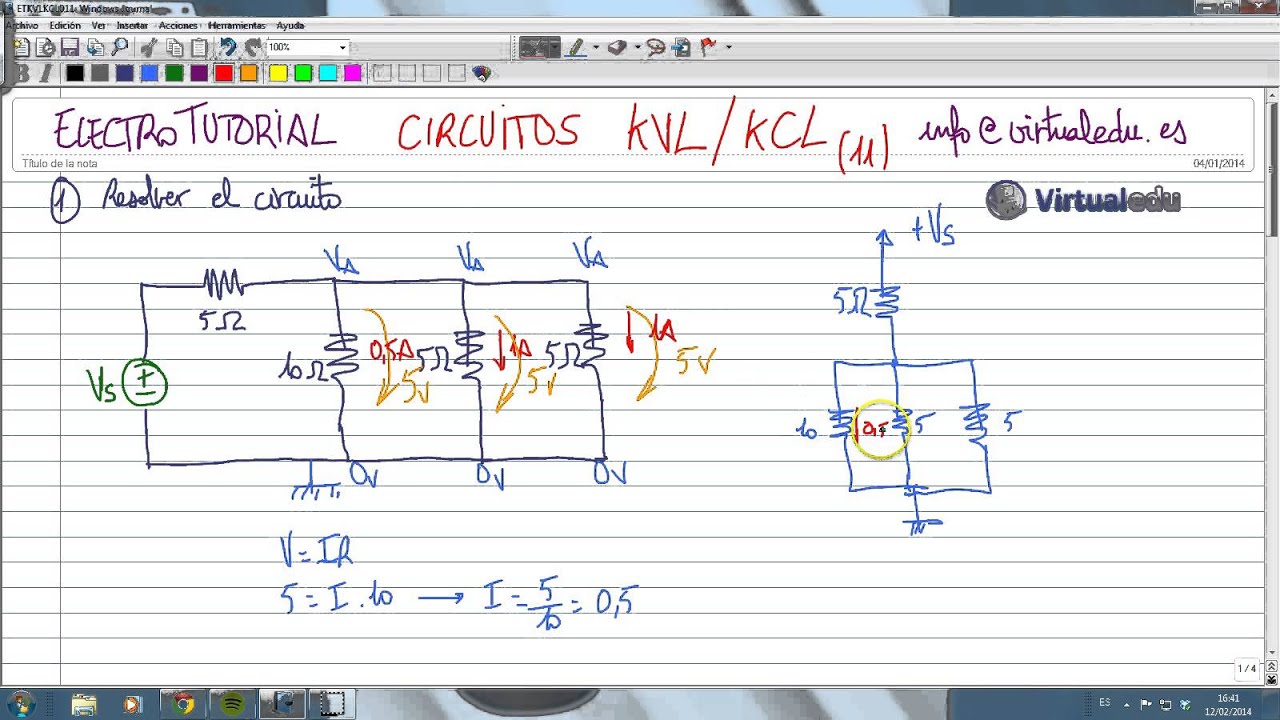 ElectroTutorial 318 Circuitos KVL / KCL (11) - YouTube