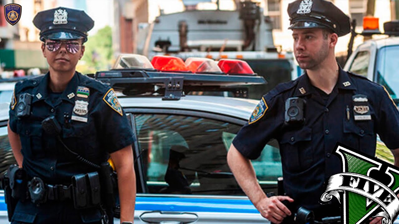 GTA 5 POLICE - LSPDFR / City Patrol of 2023 / Protecting the city from ...