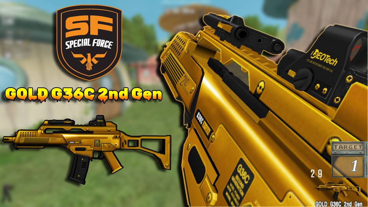 SF : G36C ทองแชมป์ 7 วัน อันตราย #ลุยทีม 🌕GOLD G36C 2nd Gen🌕 - YouTube
