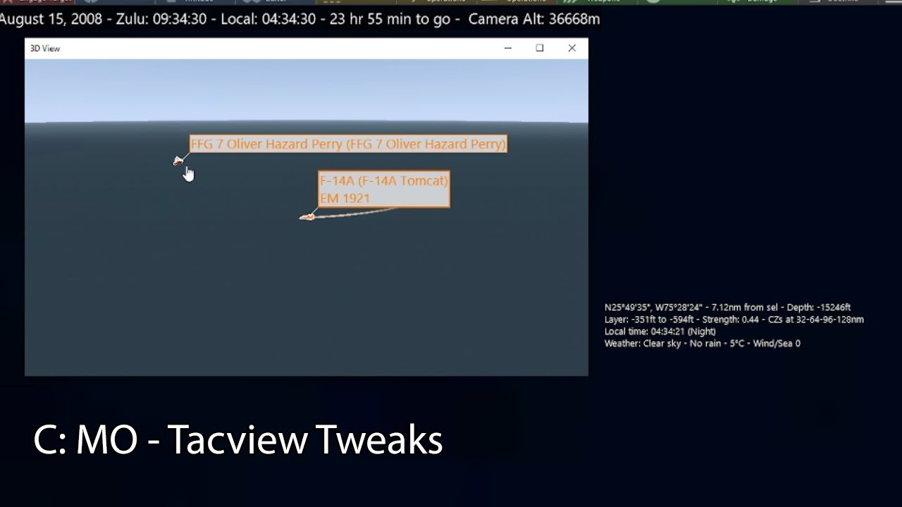 C: MO - Tacview Tweaks - YouTube