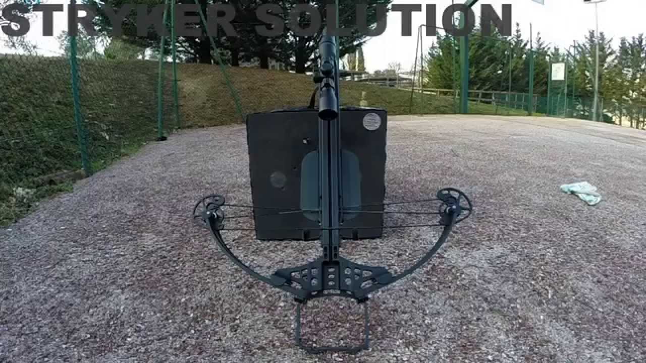 Crossbow Stryker Solution vs ananas (GoPro) - YouTube
