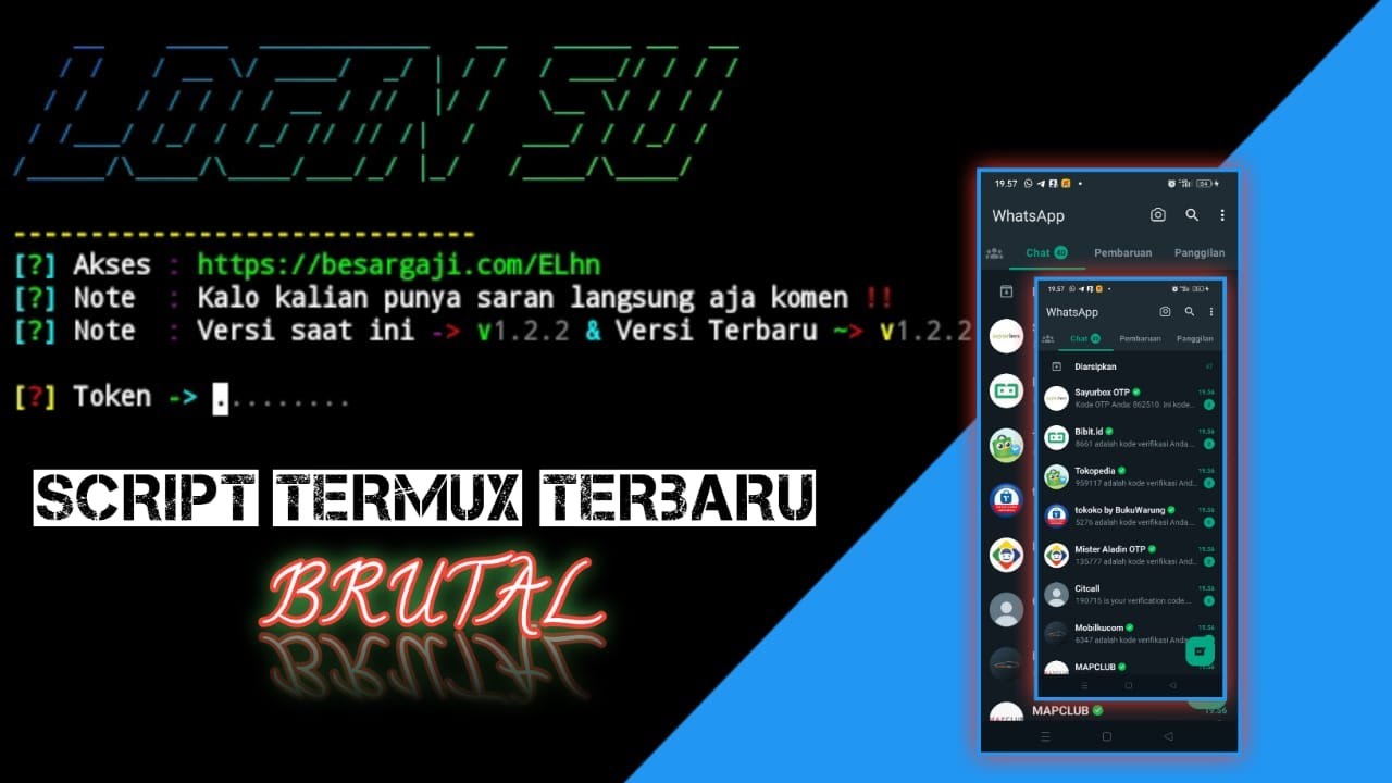 📢TOOLS TERMUX OTP TERBARU BURUAN COBAIN UY 🔥 - YouTube