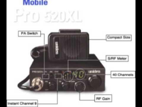 Uniden PRO 520 XL - YouTube