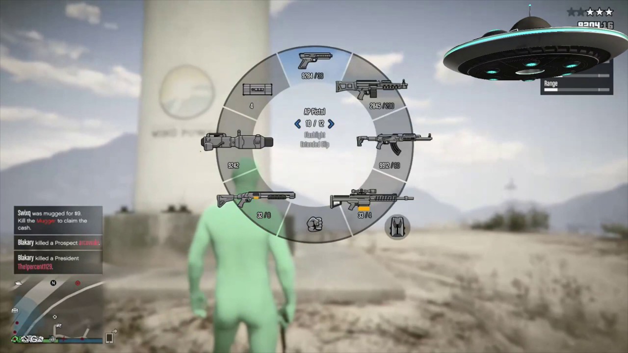 Alien GTA V - YouTube