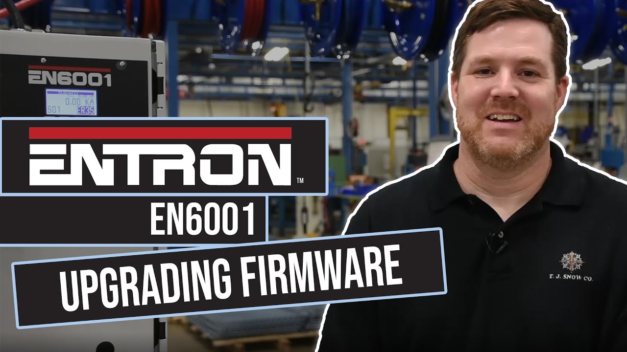 Entron EN6001 Resistance Weld Control - Upgrading the Firmware - YouTube