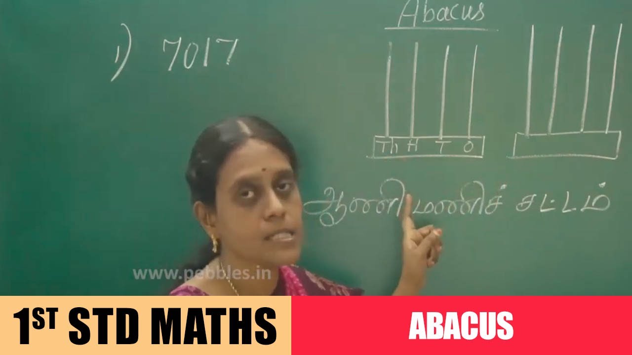 1st std Maths | Learn Numbers | Abacus | Basic Learning Numbers | Maths ...