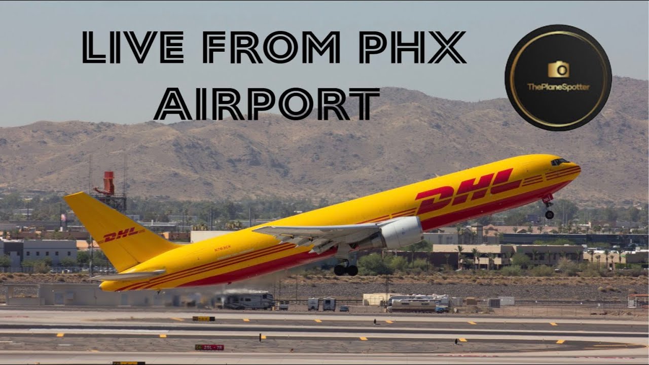Live Plane Spotting From Phoenix Sky Harbor International airport (PHX ...