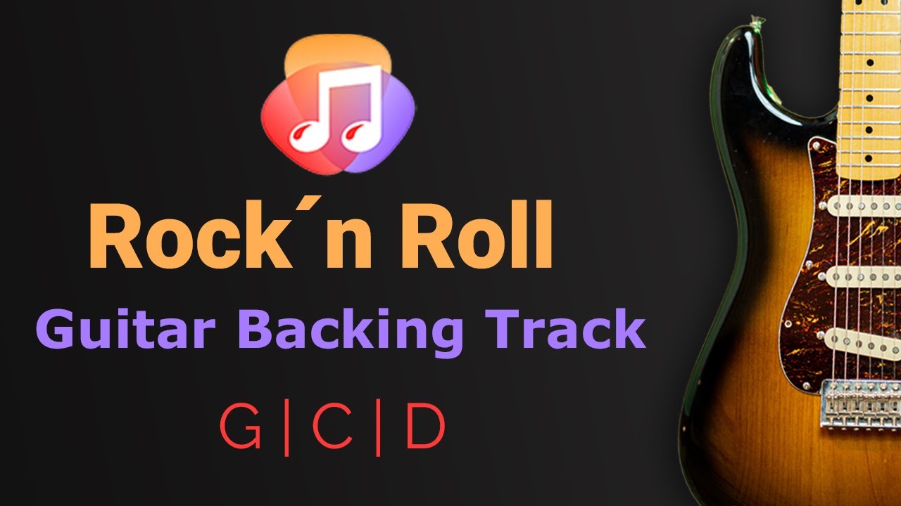 Classic Rock n Roll Backing Track for G Minor Pentatonic Guitar Solos ...