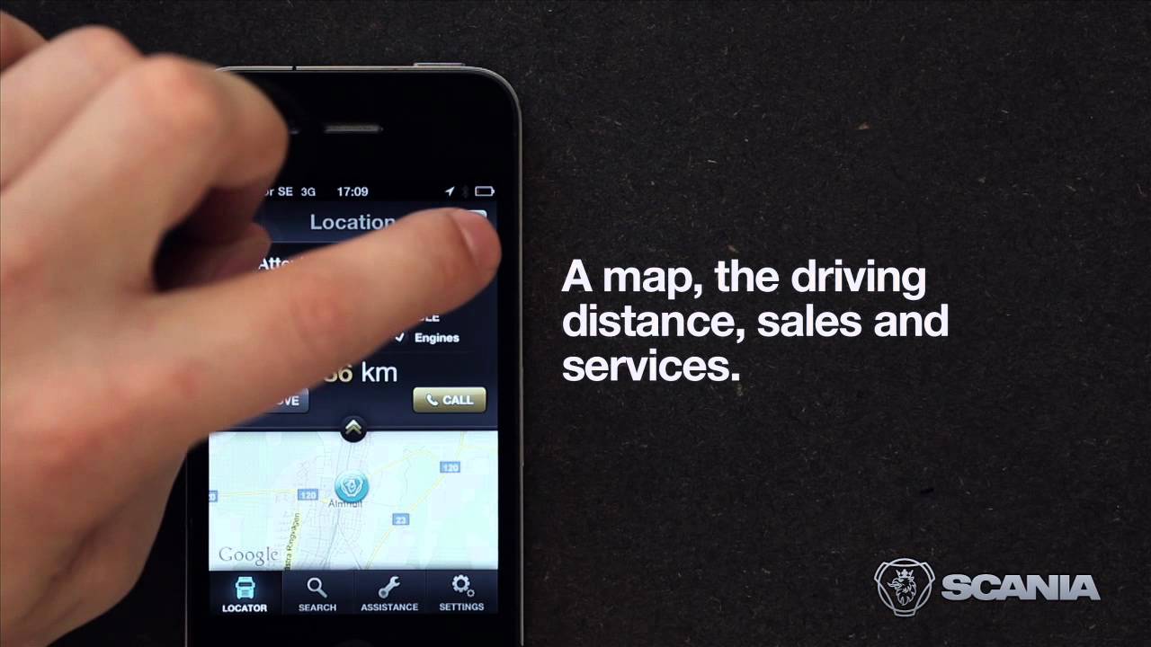 Scania App for iPhone and Android - YouTube