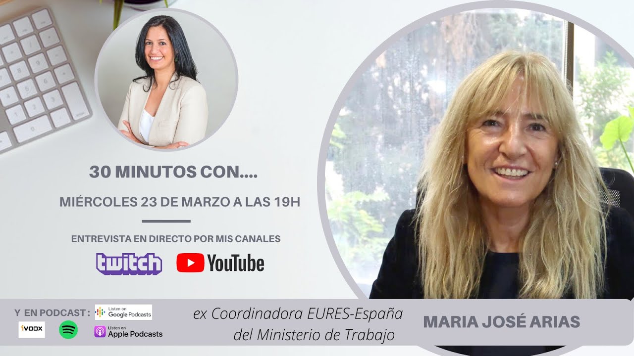 #30minutos con María José Arias - YouTube