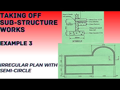 TAKING OFF SUBSTRUCTURE WORKS WITH SEMI-CIRCLE - YouTube