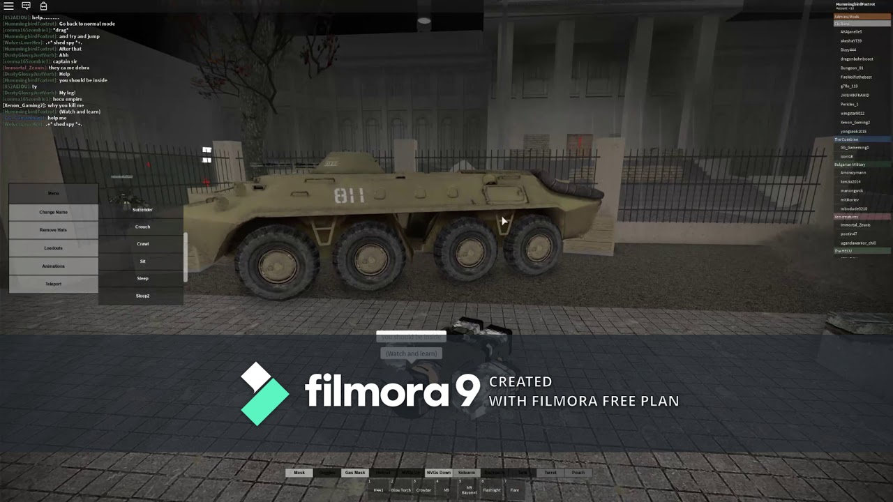 How to Glitch into the BTR Roblox 7HW - YouTube