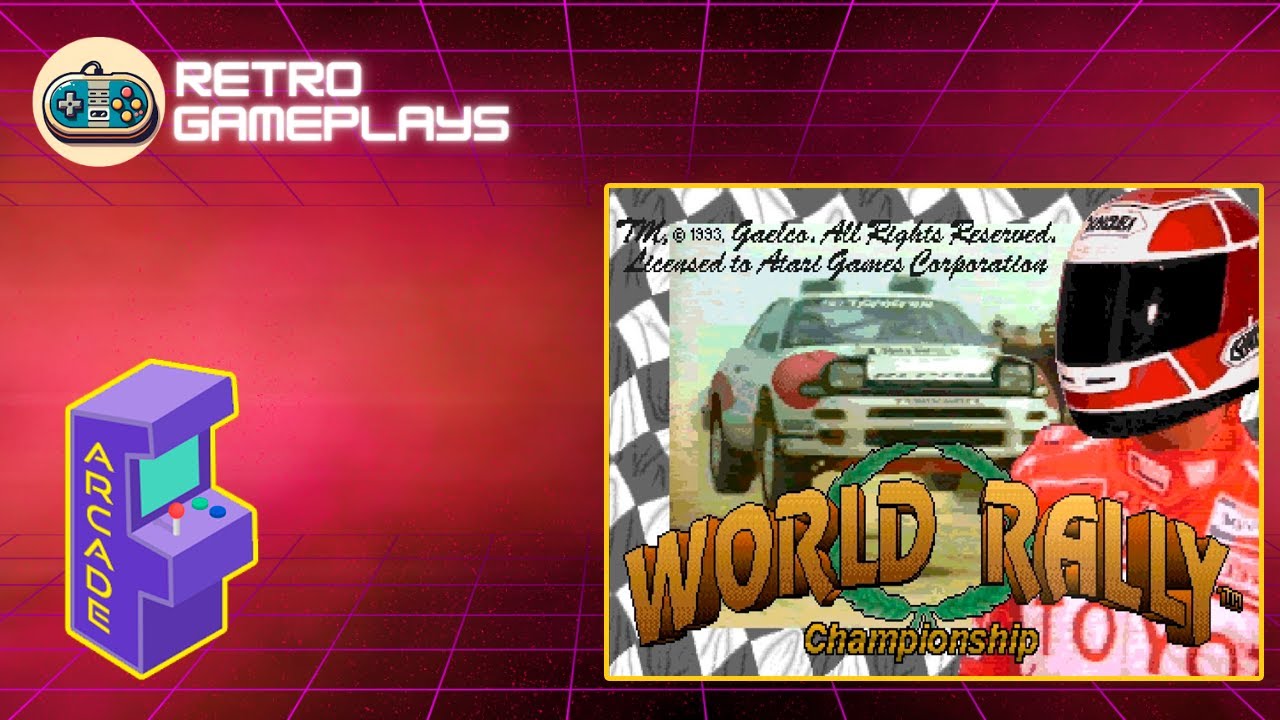 World Rally: Championship (Arcade Machine) - YouTube