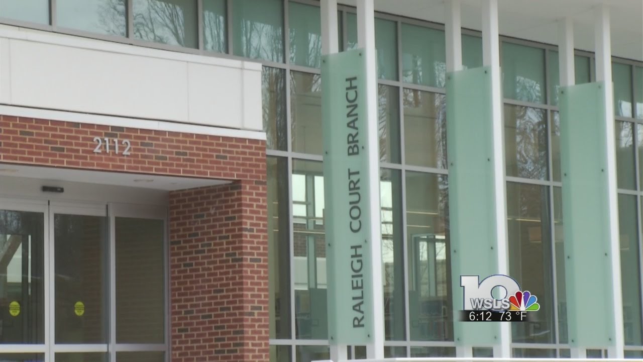 A first look inside Raleigh Court Library before it reopens - YouTube