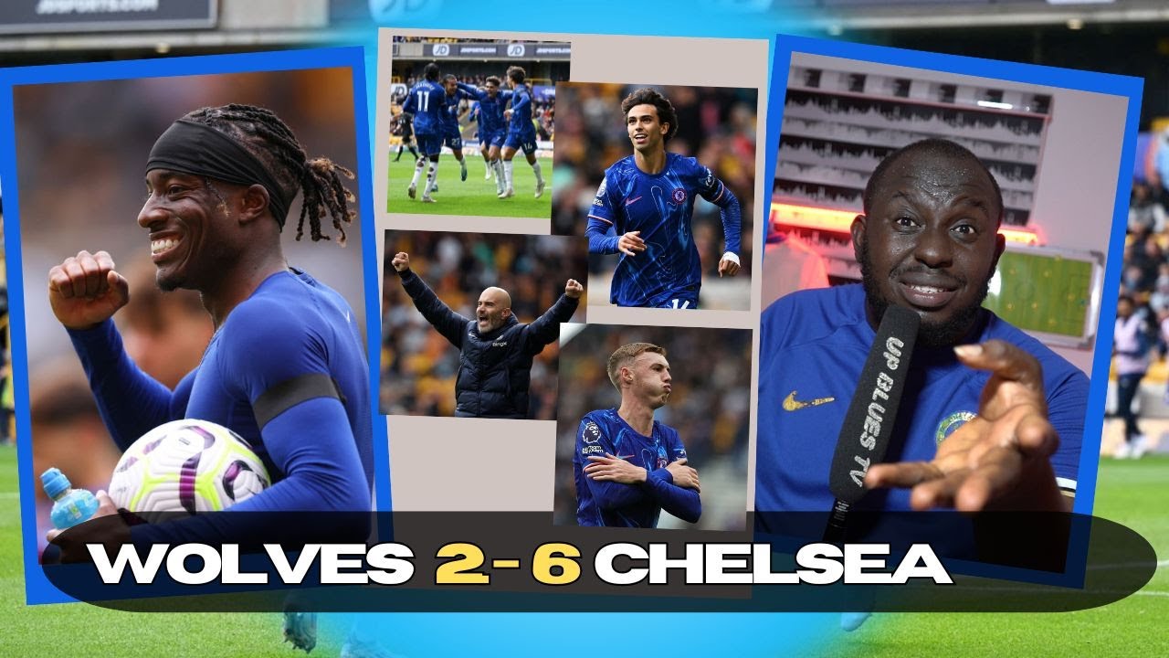WOLVES 2-6 CHELSEA | 2024-2025 PREMIER LEAGUE HIGHLIGHT | REVIEW (MR ...