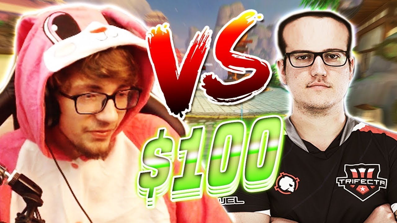 Smite: 1v1 Vs. Weak3n for $100 - YouTube