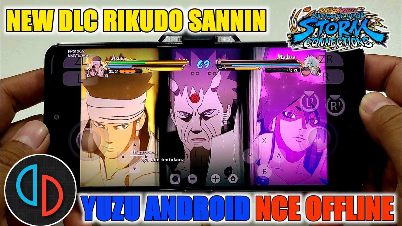 Naruto Storm Connection Rikudo Sannin DLC Yuzu Android NCE Offline ...