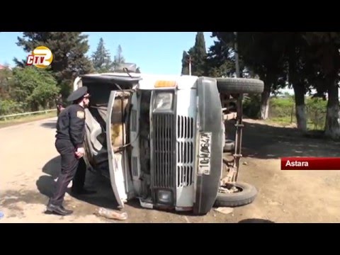 Astarada dəhşətli qəza- 2 ölü, 9 yaralı